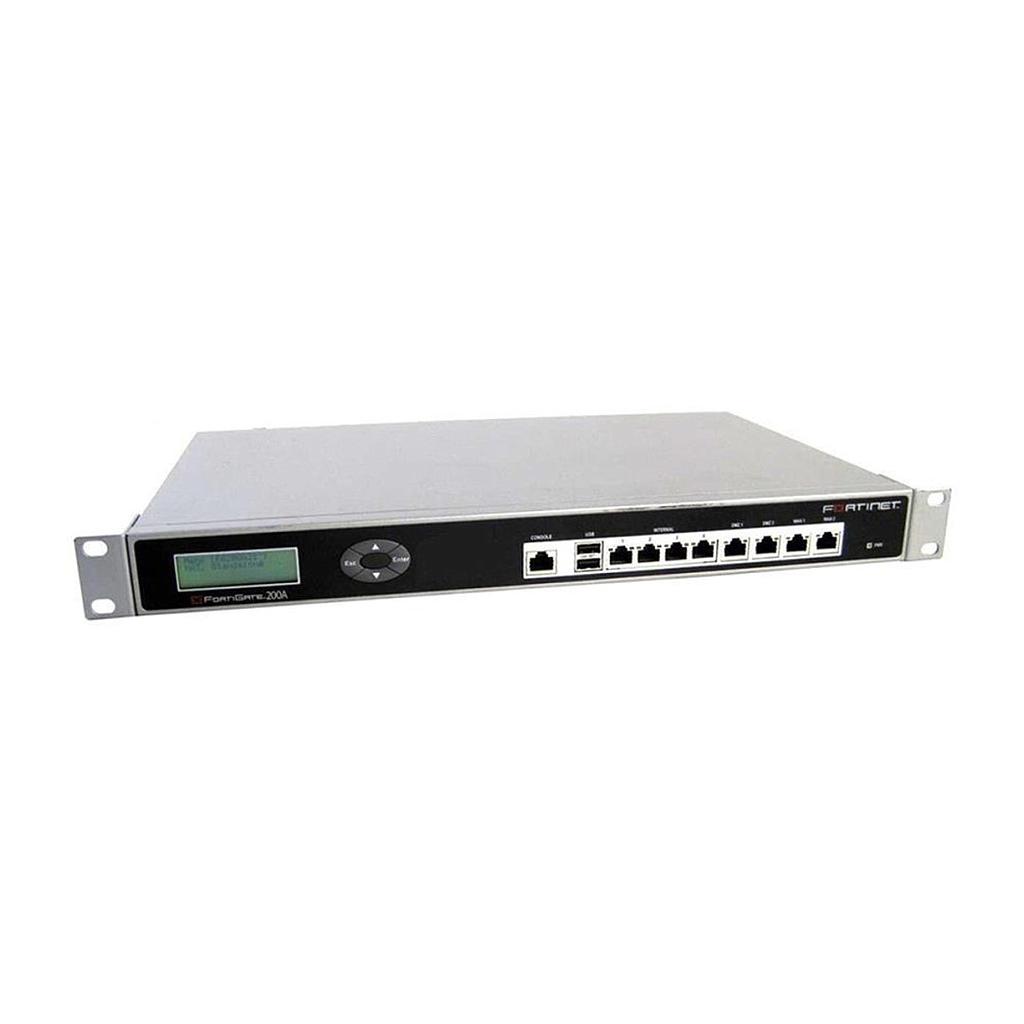 Fortinet FortiGate 200A Antivirus Firewall | MercadoIT