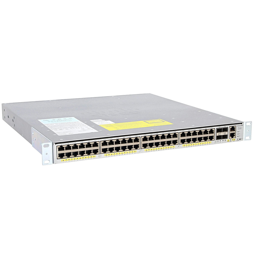 Cisco Catalyst 4948E 48x 10/100/1000 (RJ45) and 4x 10GbE (SFP+ ...