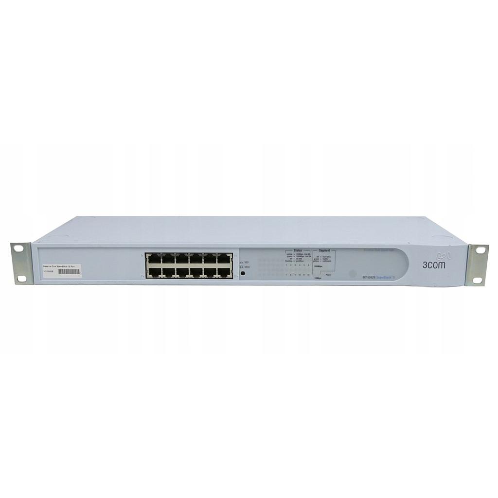 3COM SuperStack3 Baseline Dual Speed Hub 12-Port TP | MercadoIT