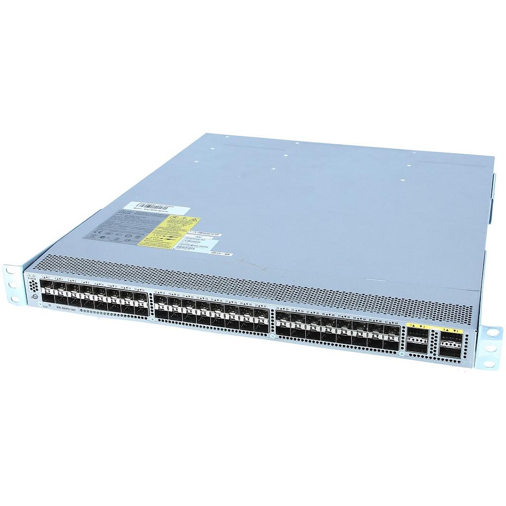 Cisco Nexus 3064-E, 48 SFP+ and 4 QSFP+ ports, with enhanced scale ...