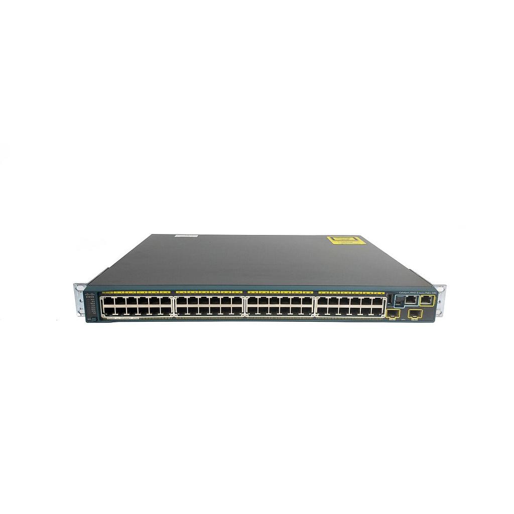 Cisco Catalyst 2960S 48 10/100/1000 Ethernet PoE 370W, 2 x 10G SFP+ LAN ...