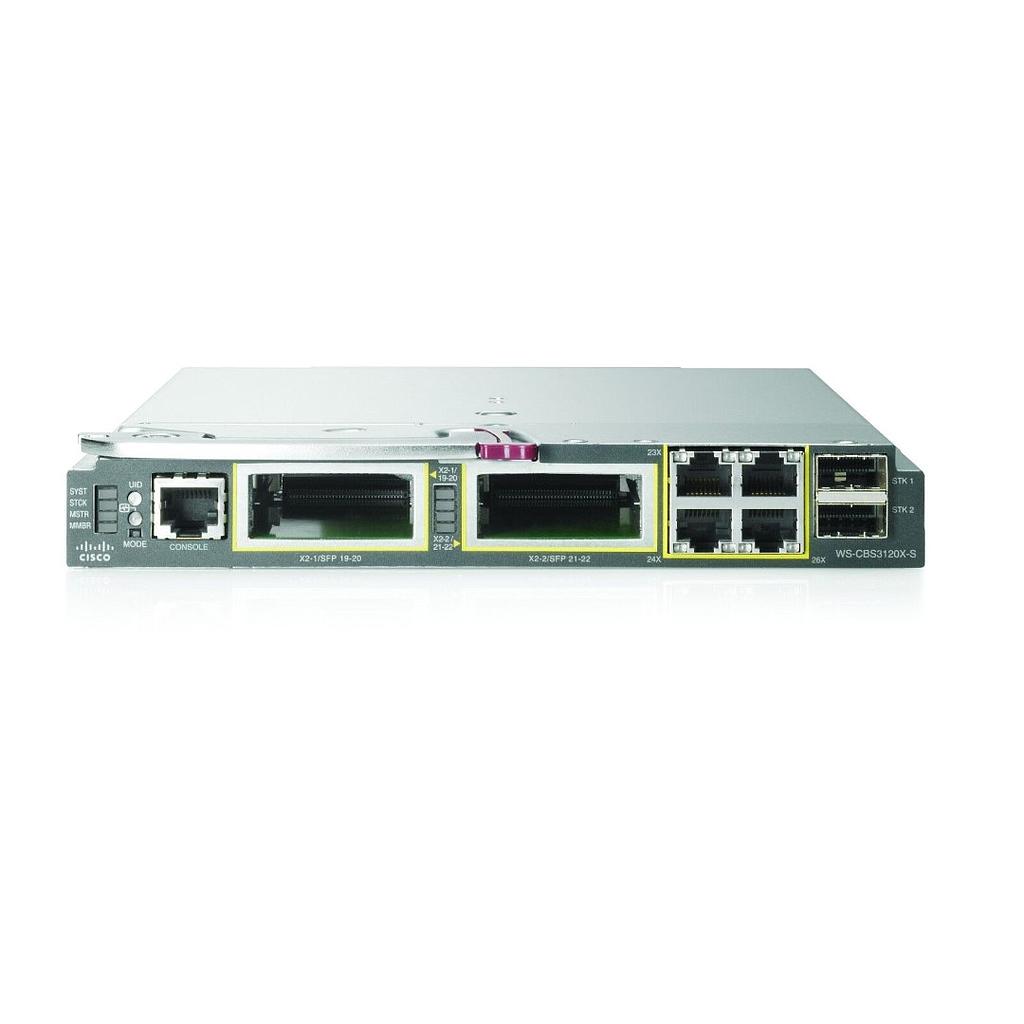 Cisco Catalyst Blade Switch 3120X for HP W/ IP Base | MercadoIT