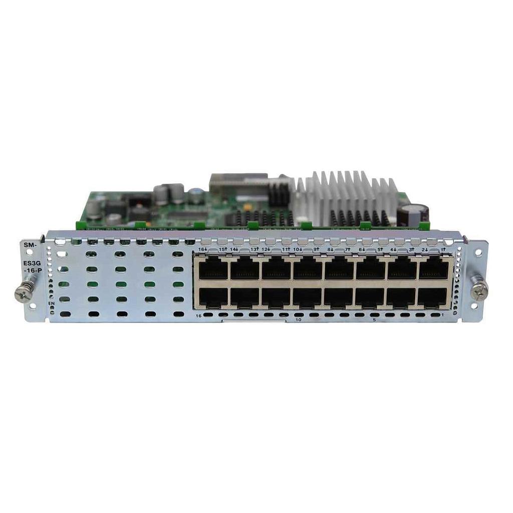 Cisco Enhanced EtherSwitch SM, Layer 2/3 switching, 16 ports GE, POE ...